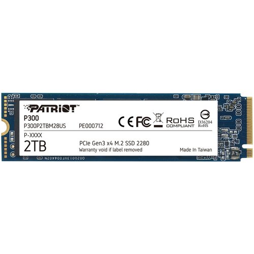 Твердотельный накопитель Patriot Memory P300 2 ТБ M.2 P300P2TBM28