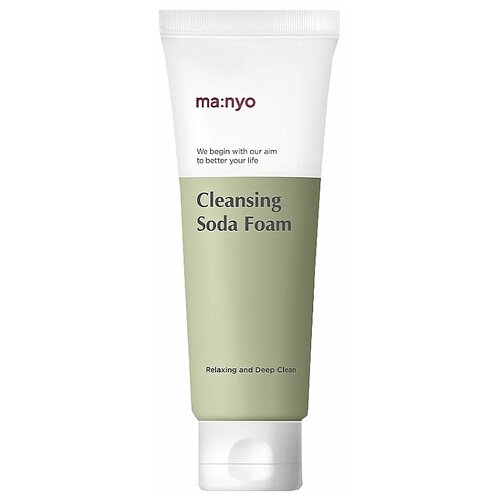 Manyo Factory пенка для умывания Cleansing Soda Foam с содой и натуральными частицами, 150 мл, 210 г