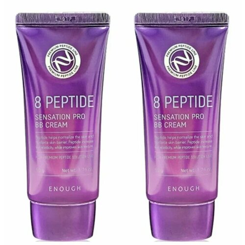 BB-крем с пептидами Enough 8 Peptide Sensation Pro BB Cream, SPF 47 PA+++, 50 гр, 2 шт