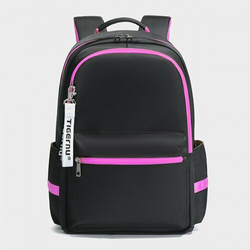 Рюкзак Tigernu T-B9030B, черный/розовый, 15.6"
