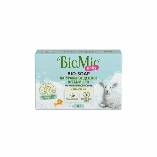 Крем-мыло BioMio Baby Bio Cream-Soap детское экологическое 90г