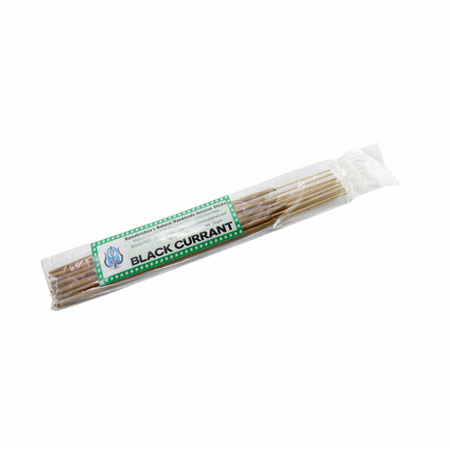 BLACK CURRANT Ramakrishna's Natural Handmade Incense Sticks (черная смородина натуральные благовония ручной работы, Рамакришна), 20 г.