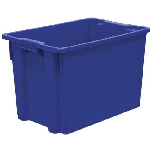 Ящик (лоток) универсальный, ПНД, 600x400x400мм, синий