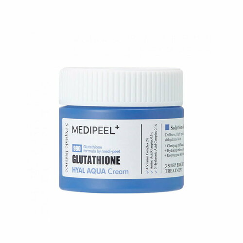 Осветляющий крем-гель с эффектом сияния MEDI-PEEL Glutathione Hyal Aqua Cream, 50 гр