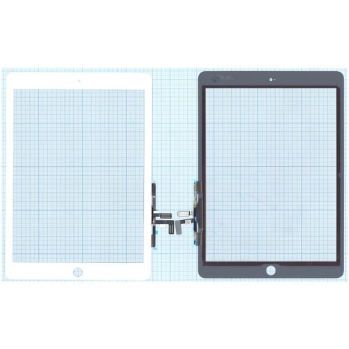 Сенсорное стекло (тачскрин) для iPad Air (A1474, A1475, A1476) белое OEM