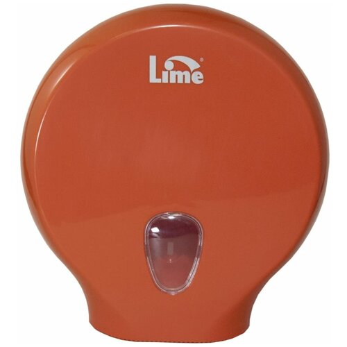 Диспенсер д/туалетной бумаги LIME 200м оранжевый (915203)