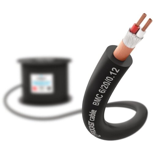 Профессиональный балансный микрофонный кабель PROCAST cable BMC 6/20/0,12 10 м