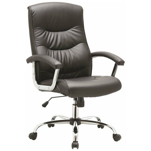 Компьютерное кресло EasyChair 550 TR офисное, обивка: искусственная кожа, цвет: черный