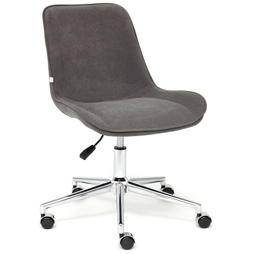 Компьютерное кресло TetChair Style офисное, обивка: флок, цвет: серый 29