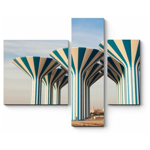 Модульная картина Башни Кувейта110x91