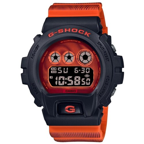 Наручные часы CASIO G-Shock, оранжевый, черный