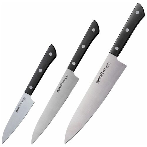 Набор ножей Samura Harakiri SHR-0220, черный