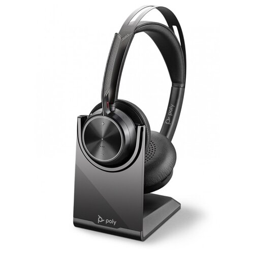 Беспроводная компьютерная гарнитура Plantronics VOYAGER FOCUS 2-M (213727-01), черный