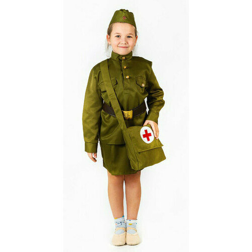 Детский костюм военной санитарки Pobeda-01