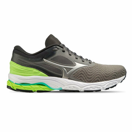 Кроссовки Mizuno WAVE PRODIGY 4, размер 12, серый, зеленый