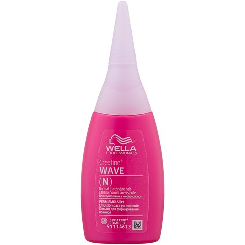 Wella Professionals CREATINE+ WAVE лосьон для нормальных волос, от тонких до трудноподдающихся, 75 мл