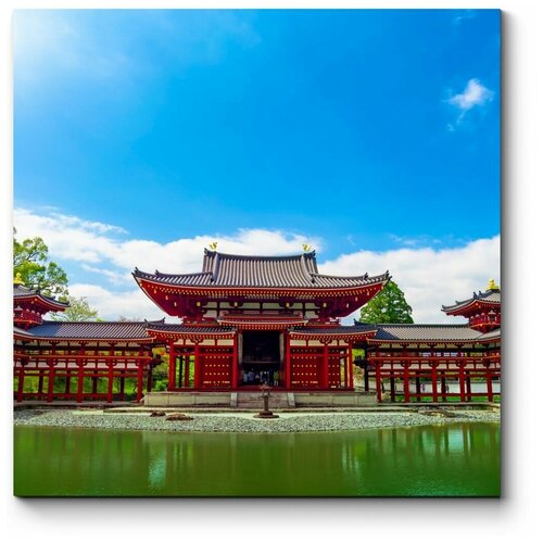 Модульная картина Храм Биодо, Киото30x30