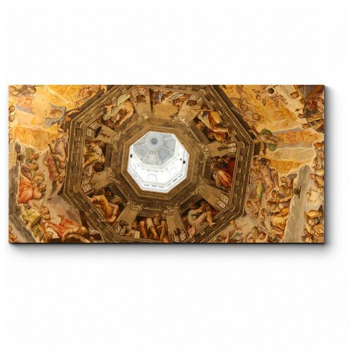 Модульная картина Собор Санта Мария дель Фьоре 50x25