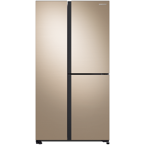 Холодильник Samsung RS63R5571F8/WT, коричневый