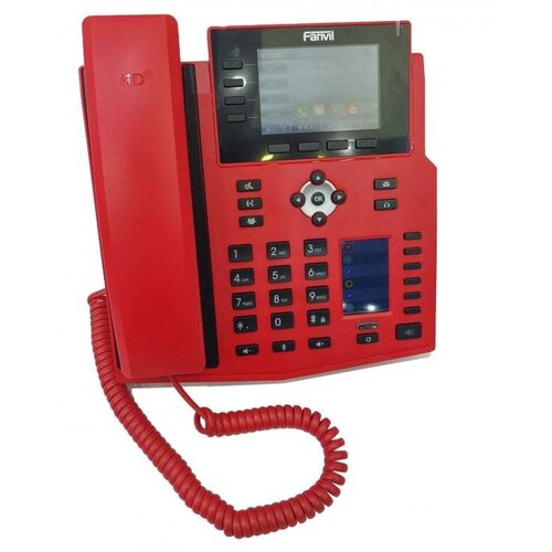 Телефон IP Fanvil X5U-R красный