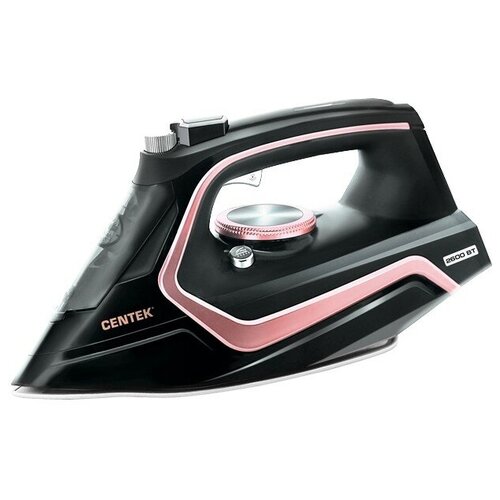 Утюг CENTEK CT-2313 (2020), черный/розовый