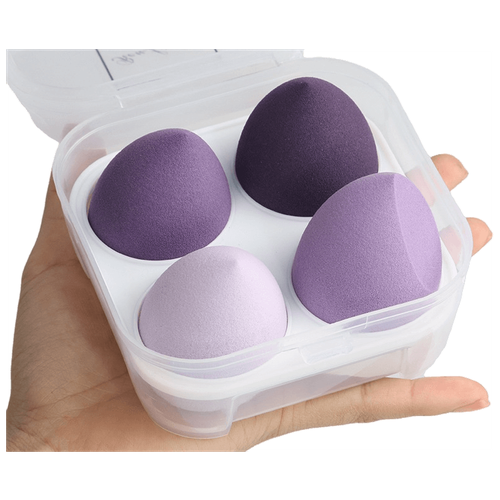 Спонж блендер капля яйцо/ набор 5в1 / Технология Южная Корея, подарки на 8 марта
