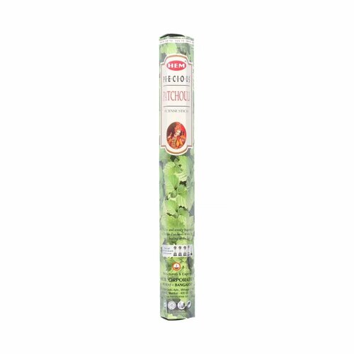 Hem Incense Sticks PRECIOUS PATCHOULI (Благовония драгоценный пачули, Хем), уп. 20 палочек.