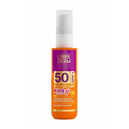 Librederm Librederm Bronzeada молочко солнцезащитное детское SPF 50, 50 мл