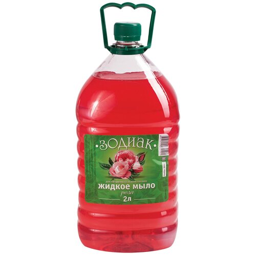 Зодиак Жидкое мыло Роза роза, 2 л, 1.951 кг