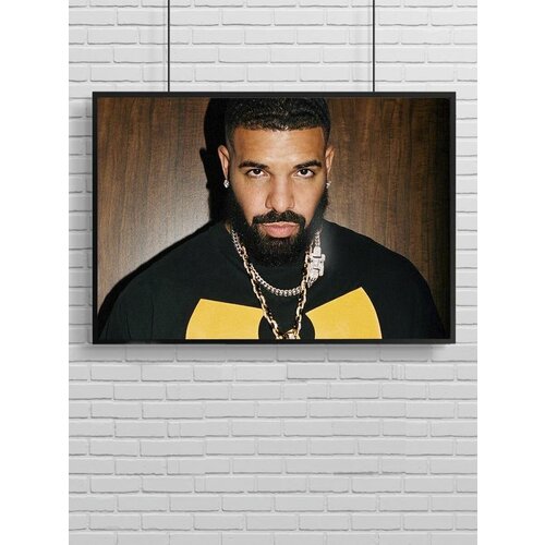 Постер, плакат на стену Drake 49х33 см