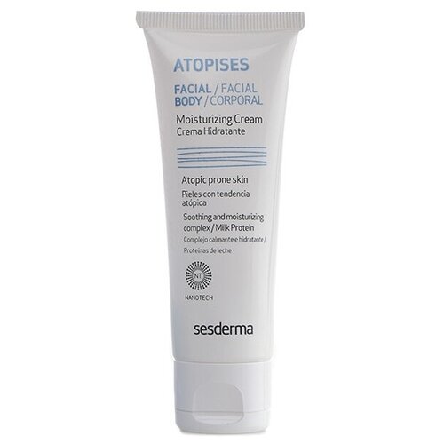 SesDerma Atopises Moisturizing Cream Увлажняющий крем для лица и тела, 50 мл