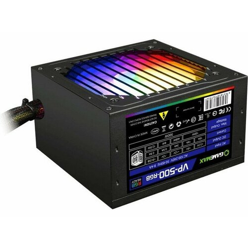 Блок питания GameMax VP-500-RGB-MODULAR