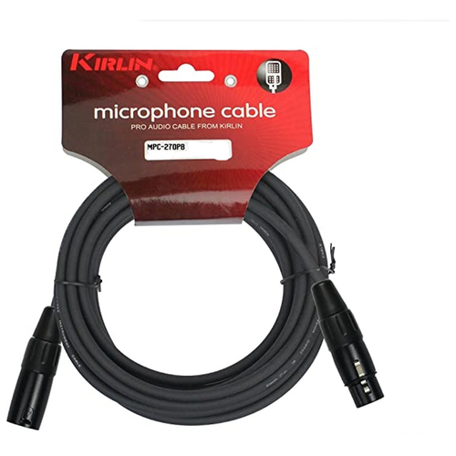 Микрофонный кабель XLR-XLR - Kirlin MPC-270PB/6m