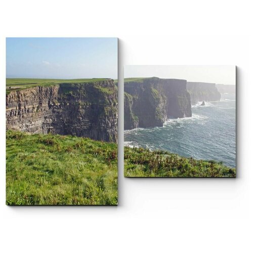 Модульная картина Чарующие скалы на побережье Ирландии 130x98