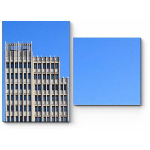 Модульная картина Одинокий небоскреб 100x75