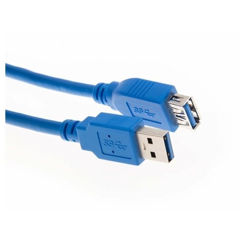 Кабель Aopen USB - USB (ACU302-3M), 3 м, 1 шт., синий