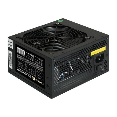 EXEGATE Блок питания EX292181RUS Блок питания 800W 800NPX ATX, 12cm fan, 24pin, 2x 4+4 pin, PCI-E, 3xSATA, 2xIDE, black