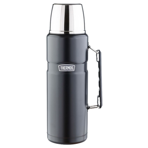 Термос из нерж. стали "Thermos" King, 1200 мл SK2010 (Черный (Matte Black))