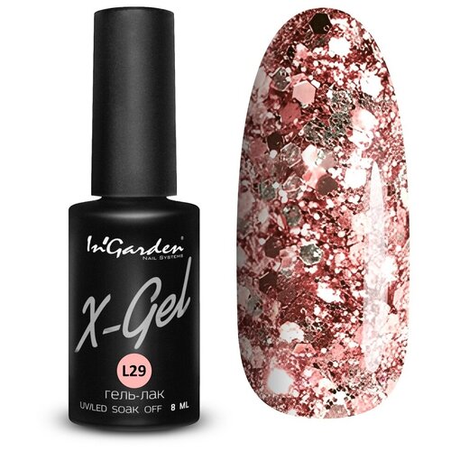 Гель-лак InGarden X-Gel №L29 8 мл