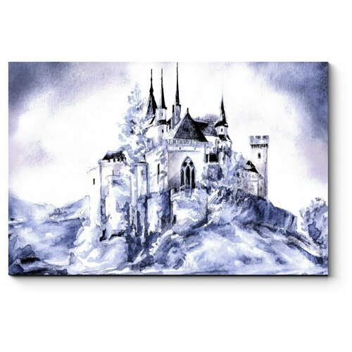 Модульная картина Фантастический сказочный замок90x60