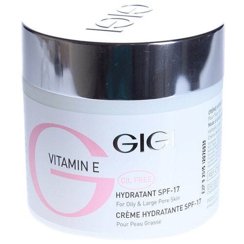 Gigi крем Vitamin E Hydratant for oily & large pore skin, 250 мл