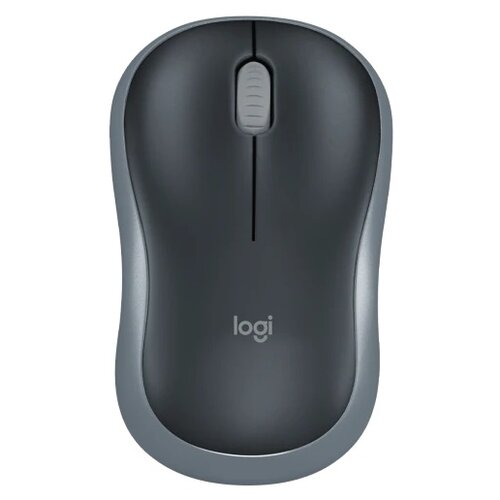 Беспроводная компактная мышь Logitech Wireless Mouse M185, серый