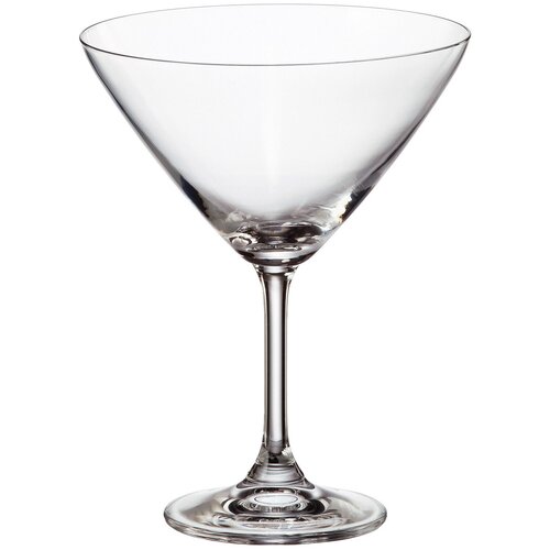 Набор бокалов и рюмок Crystalite Bohemia Sylvia martini 4S415/280, 280 мл, 6 шт., бесцветный
