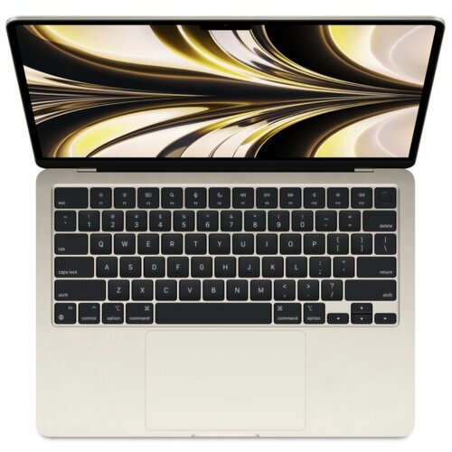 13.6" Ноутбук Apple MacBook Air 13 2022 2560x1664, Apple M2, RAM 8 ГБ, SSD 256 ГБ, macOS, MLY13, сияющая звезда, Русская клавиатура(Гравировка)