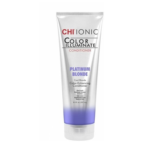 CHI Оттеночный кондиционер для волос Ionic Color Illuminate Platinum Blonde Платиновый Блонд, 251 мл