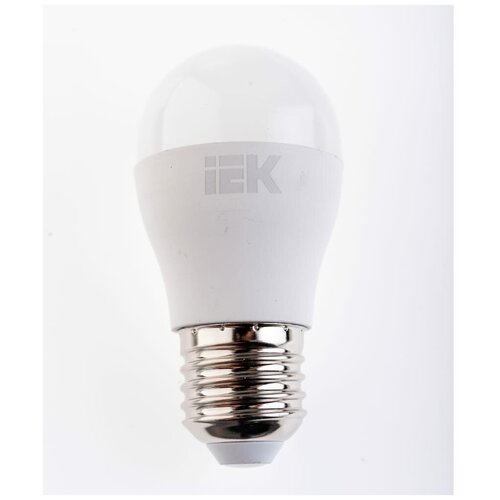Светодиодные лампы IEK Лампа светодиодная ECO G45 9Вт шар 4000К E27 230В ИЭК LLE-G45-9-230-40-E27