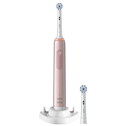 Электрическая зубная щетка Oral-B Pro 3 3400N, розовый