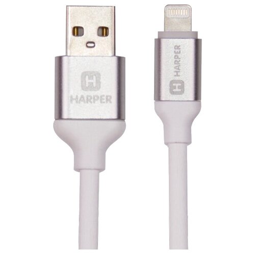 Кабель HARPER USB - Lightning (SCH-530), 1 м, белый