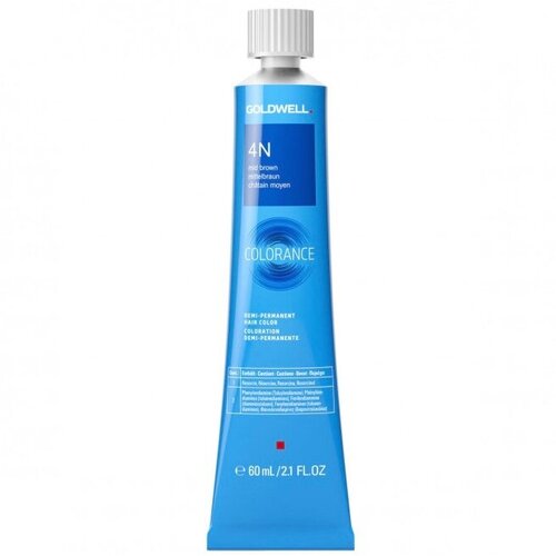Goldwell Colorance тонирующая краска для волос, 4N средне-коричневый