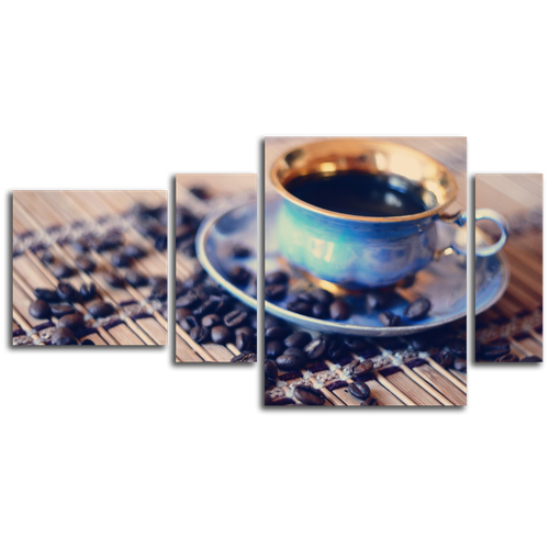 Модульная картина "Утренний кофе"